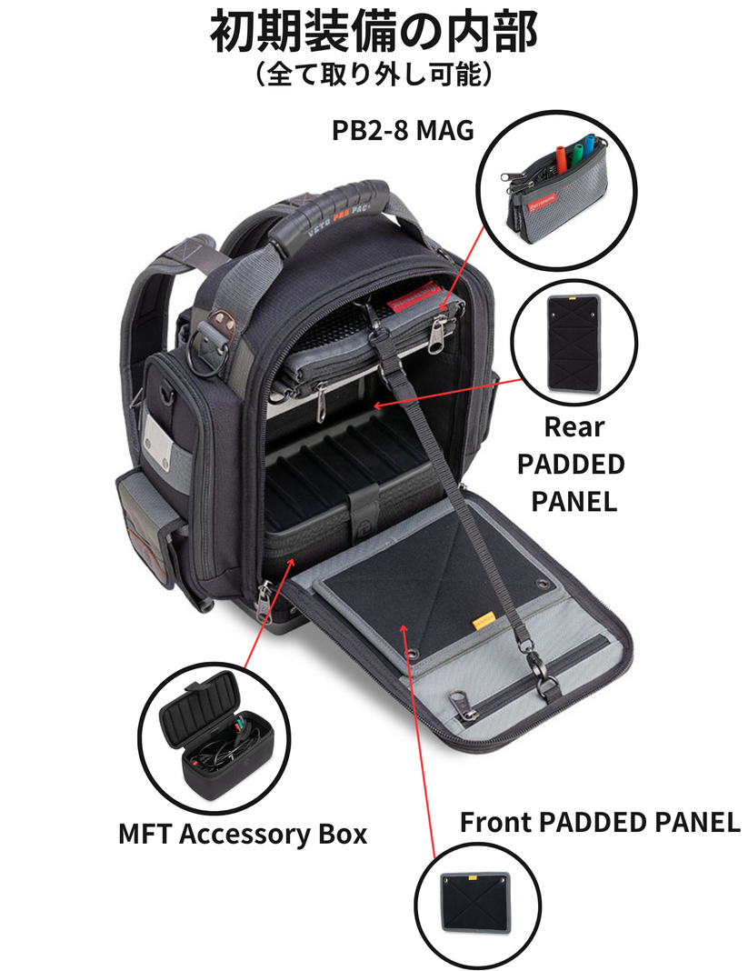 MB5B TESTER BAG CONFIGURATION – VETO PRO PAC JAPAN
